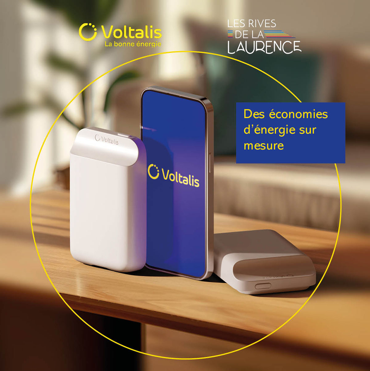 Partenariat avec Voltalis - Communauté de communes Les Rives de la Laurence